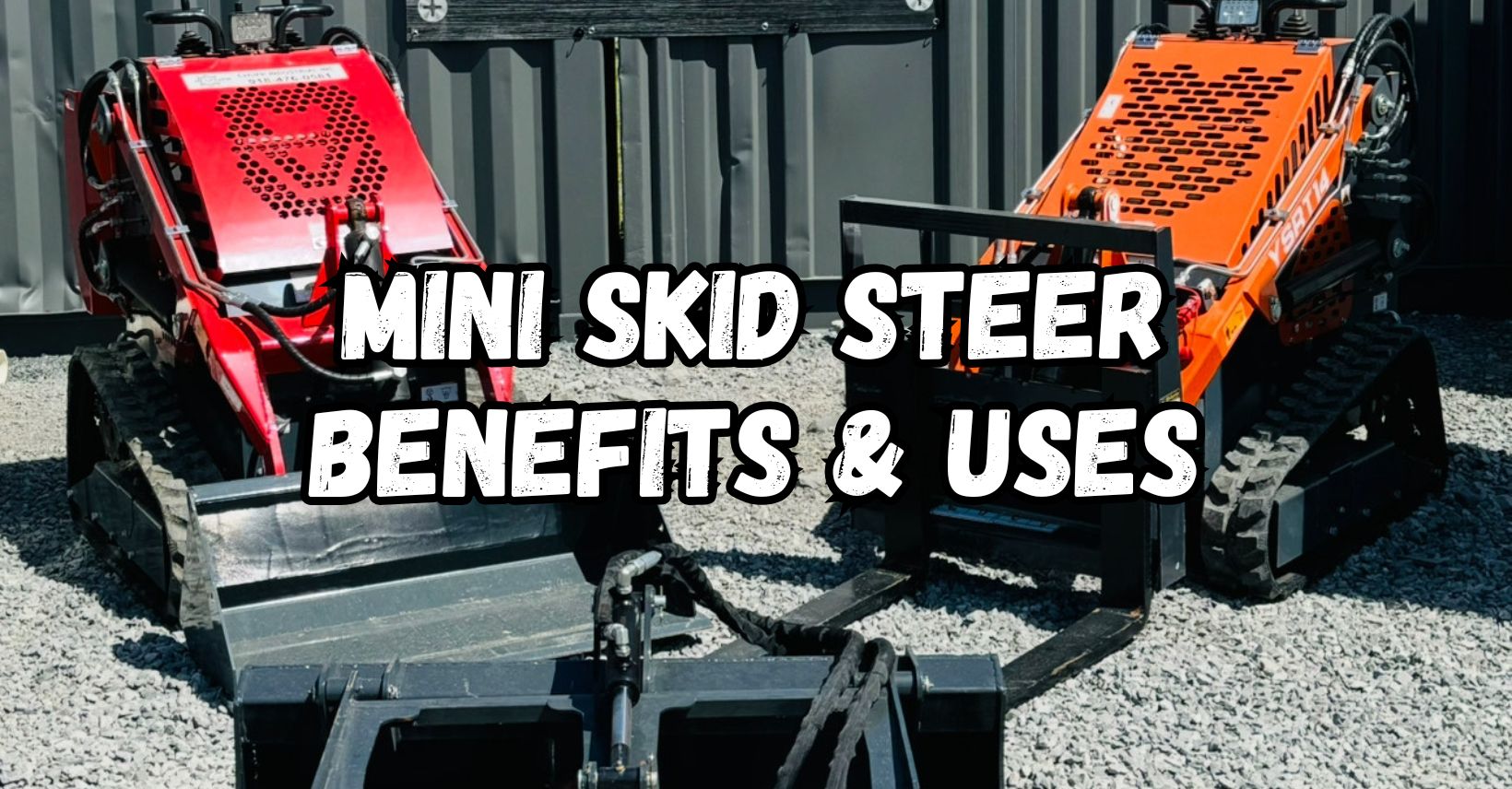 Dominate Your Landscaping Projects with a Mini Skid Steer